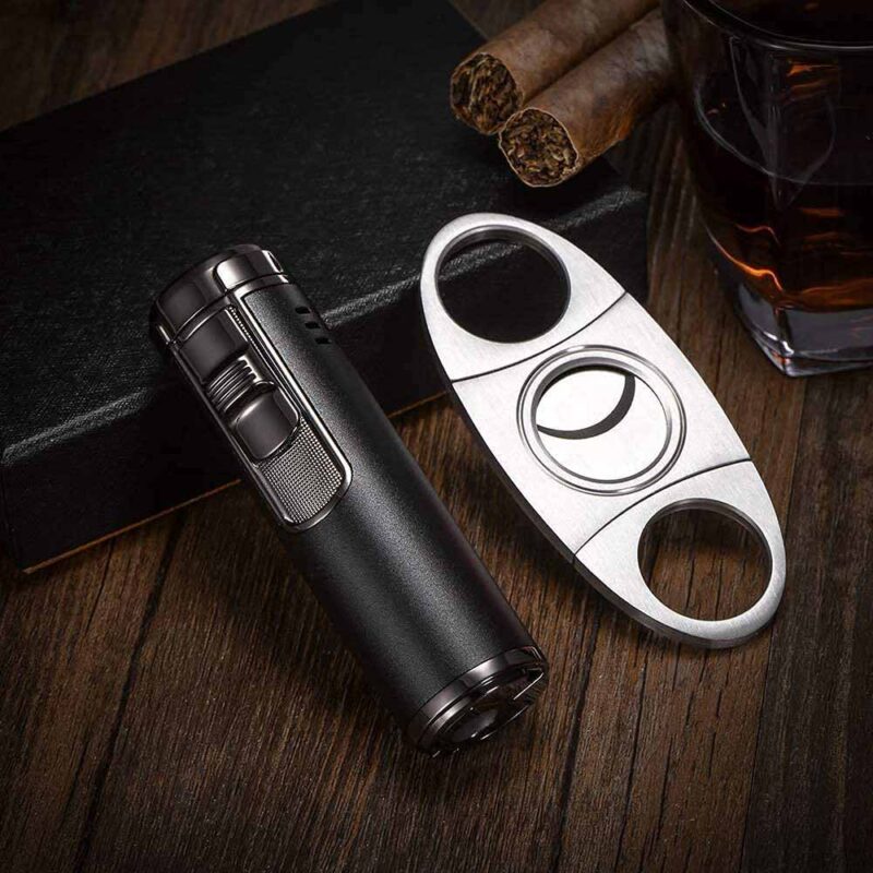 Cigar Cutter - Stainless Steel - 100% Perfect Cut For Cigar