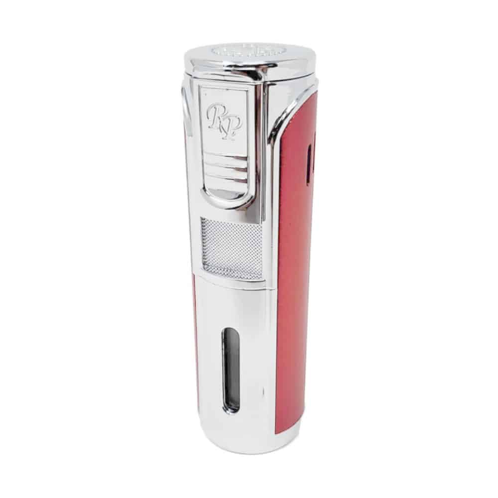 Rocky Patel ENVOY Chrome & Soft Touch Red Lighter - Cigar Conexion ...