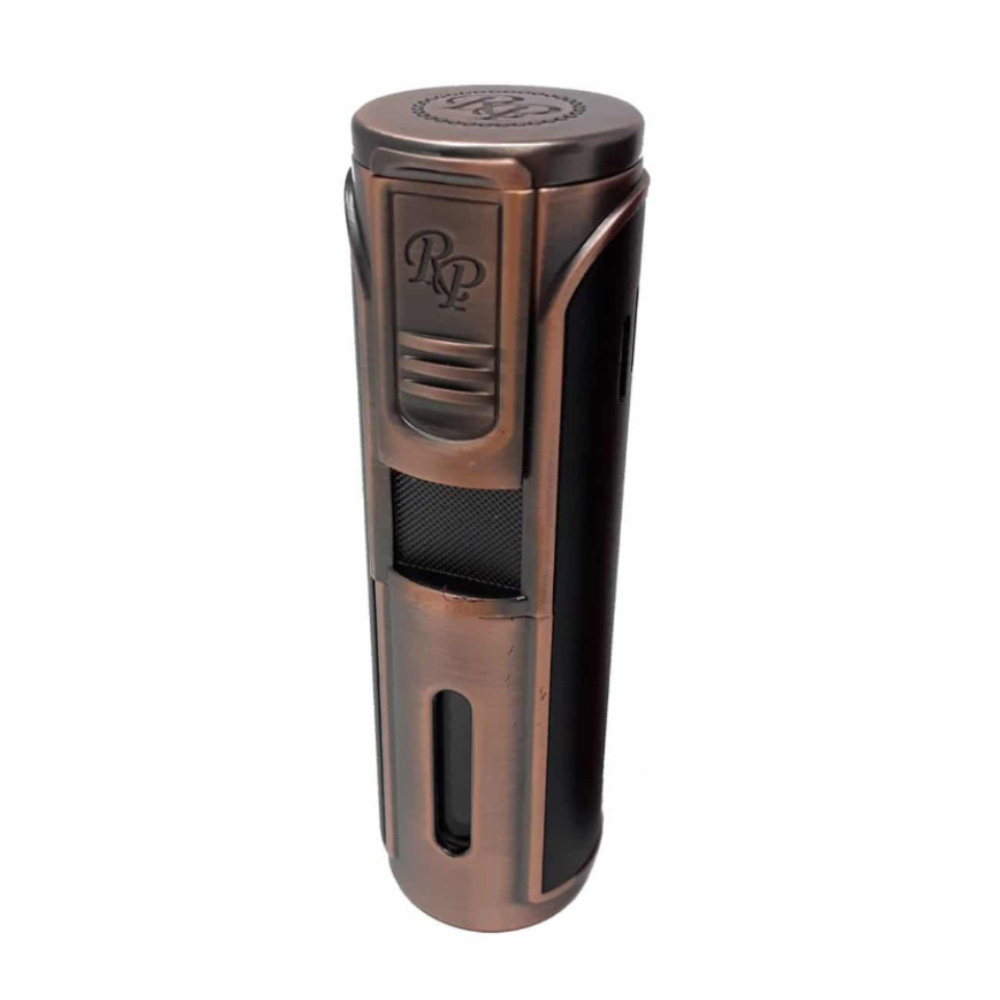 Rocky Patel Envoy 5 Flames Jet Lighter – Black & Copper - Cigar ...