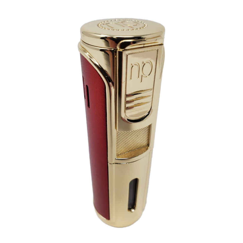 Rocky Patel And Nish Patel Envoy 5 Flames Jet Lighter – Gold & Red ...